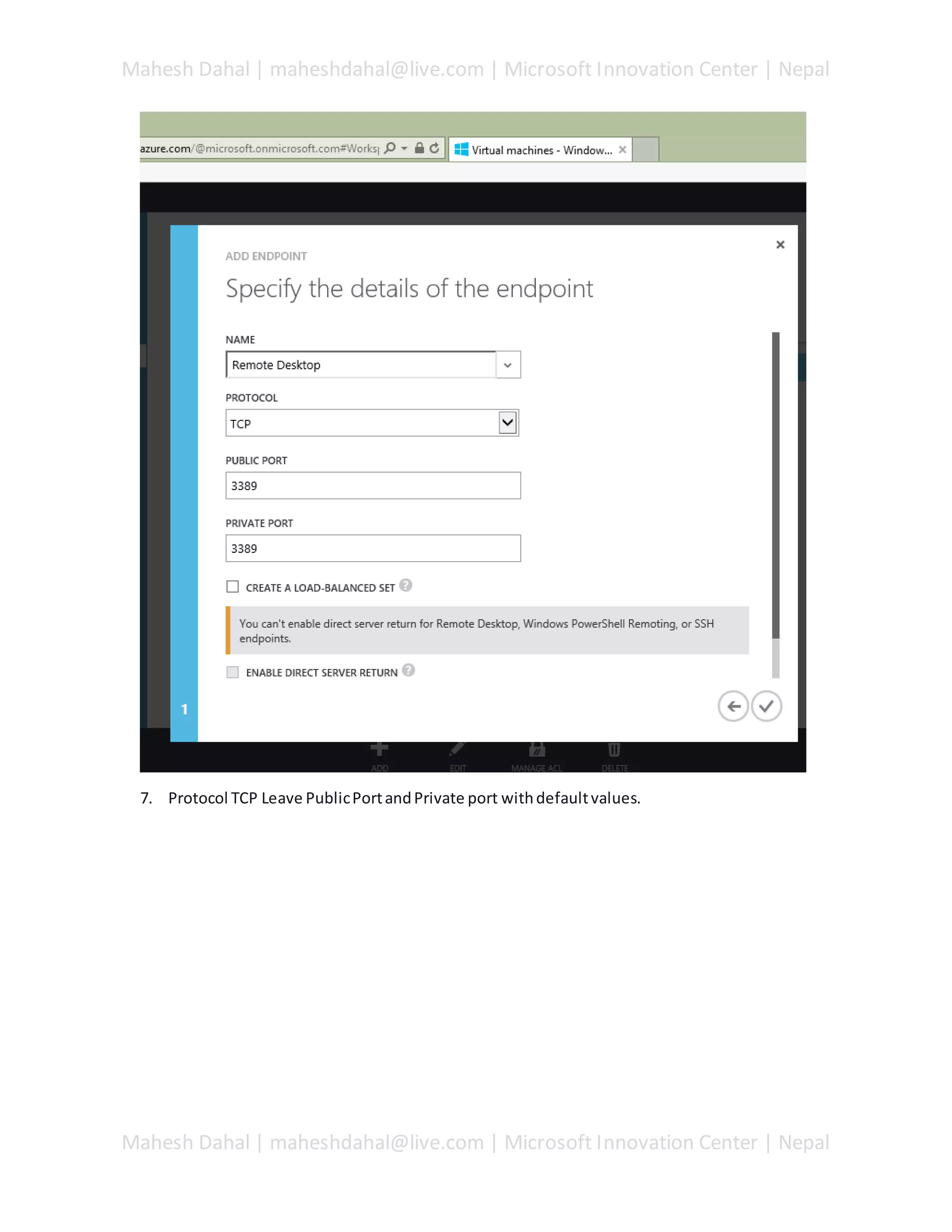 RDP Connection to Linux Azure Virtual Machine | PDF
