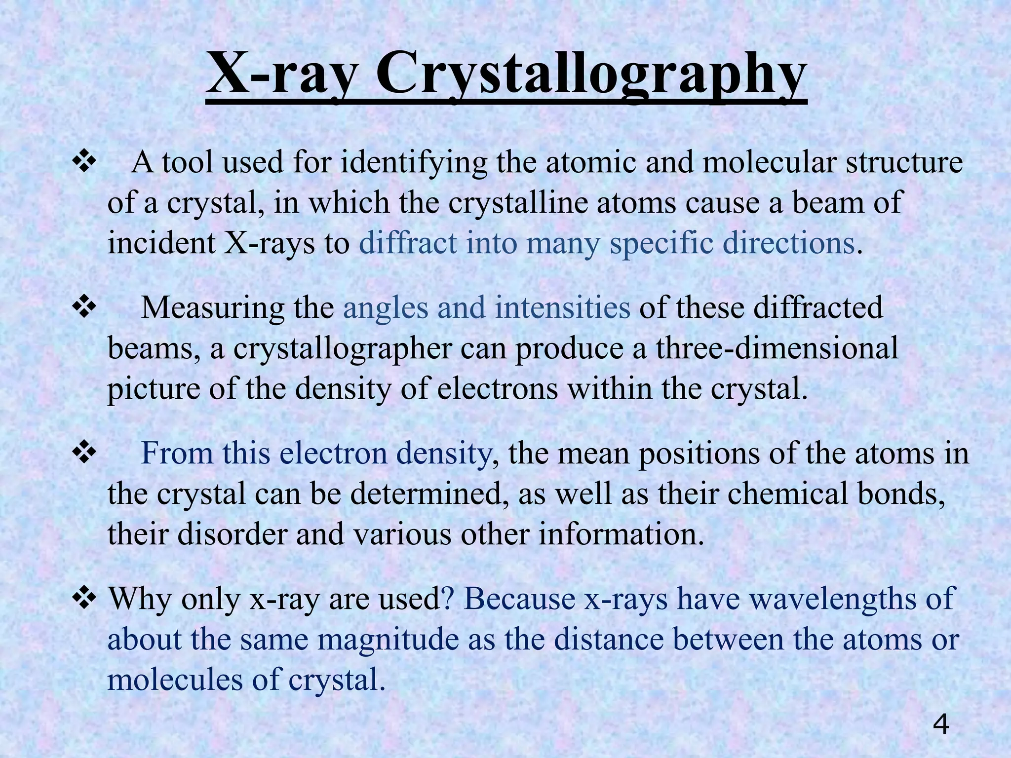 X ray diffraction | PDF