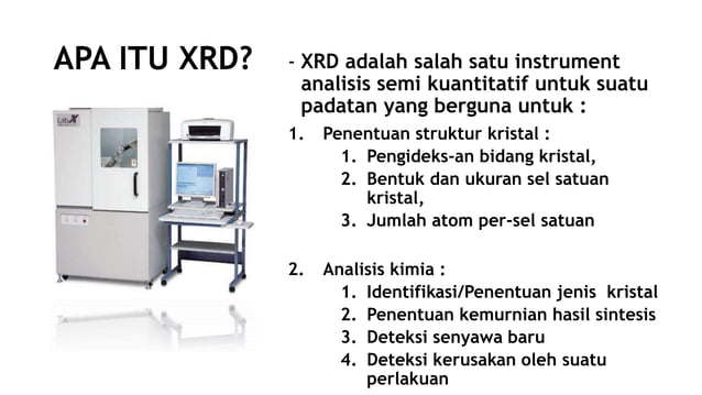 Xrd xrd X_Ray_Diffraction_Spectroscopy.pptx