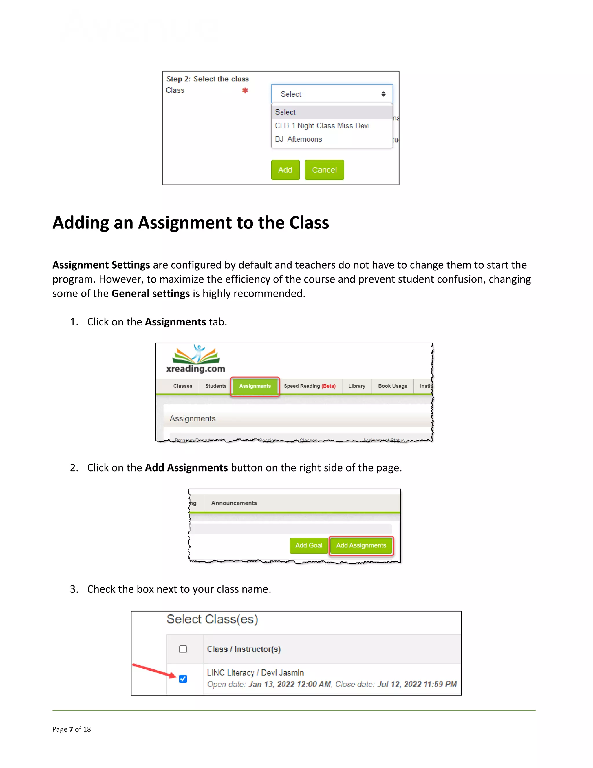 Xreading Teacher Start up | PDF