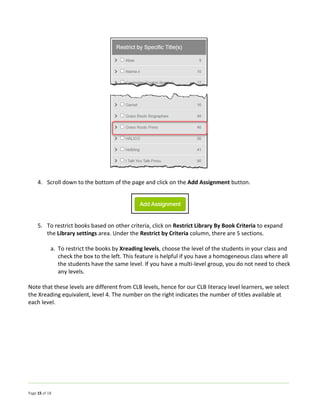 Xreading Teacher Start up | PDF
