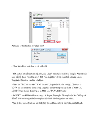 XREF TRONG AUTOCAD - Phan Minh Tan | PDF