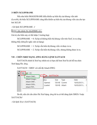 XREF TRONG AUTOCAD - Phan Minh Tan | PDF