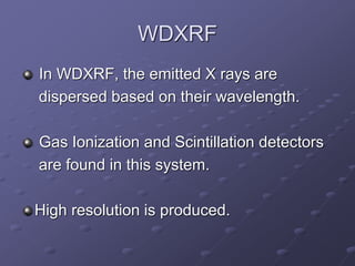 Xrf | PPTX