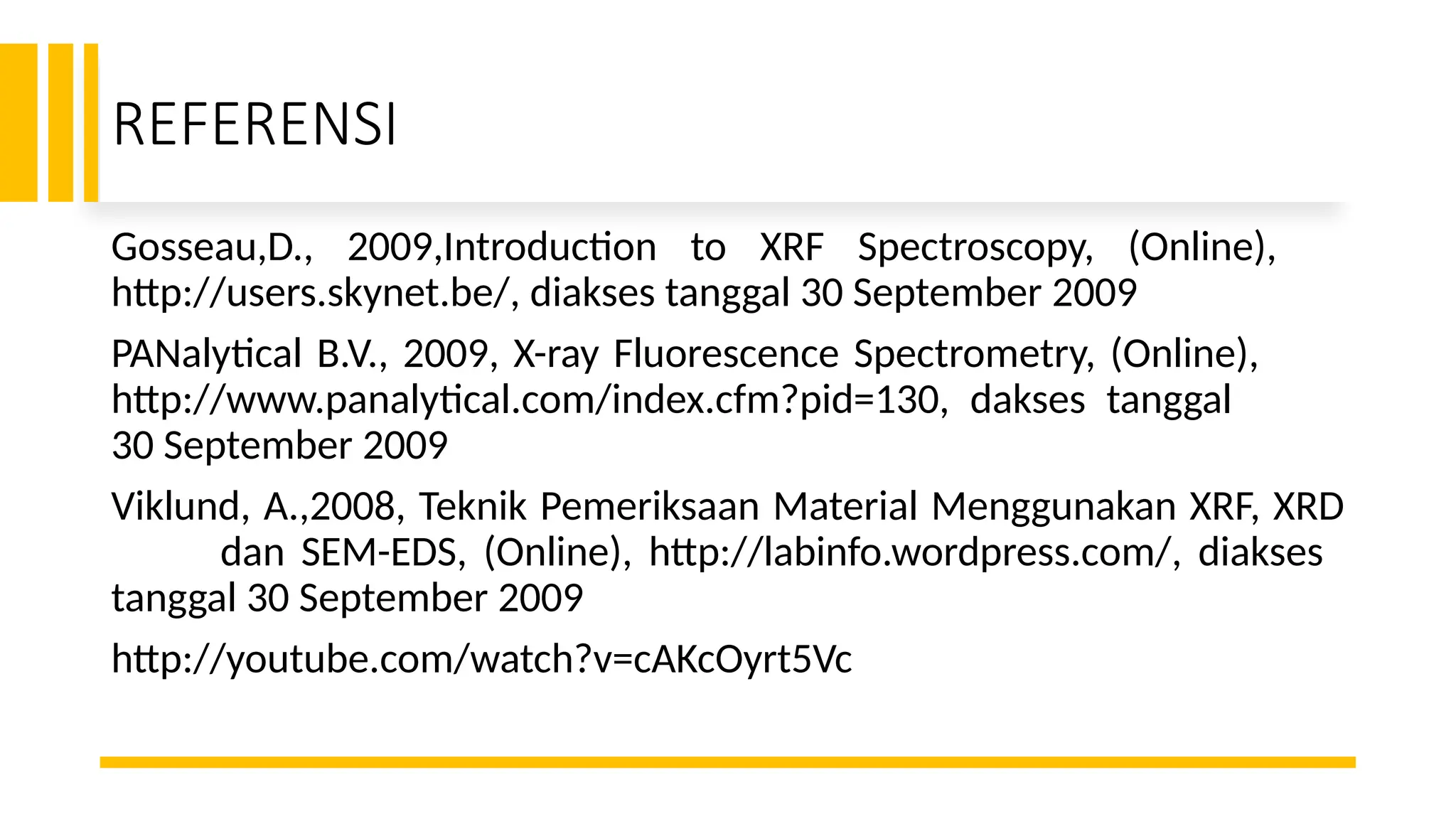 XRF (X-ray fluorescence) Fisika Material.pptx