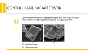 XRF (X-ray fluorescence) Fisika Material.pptx
