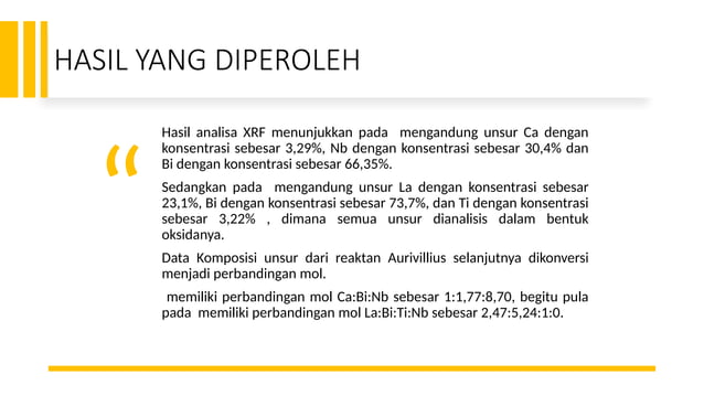 XRF (X-ray fluorescence) Fisika Material.pptx