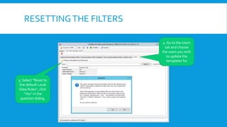 Control Outlook Synchronization Settings for Dynamics CRM users | PPTX
