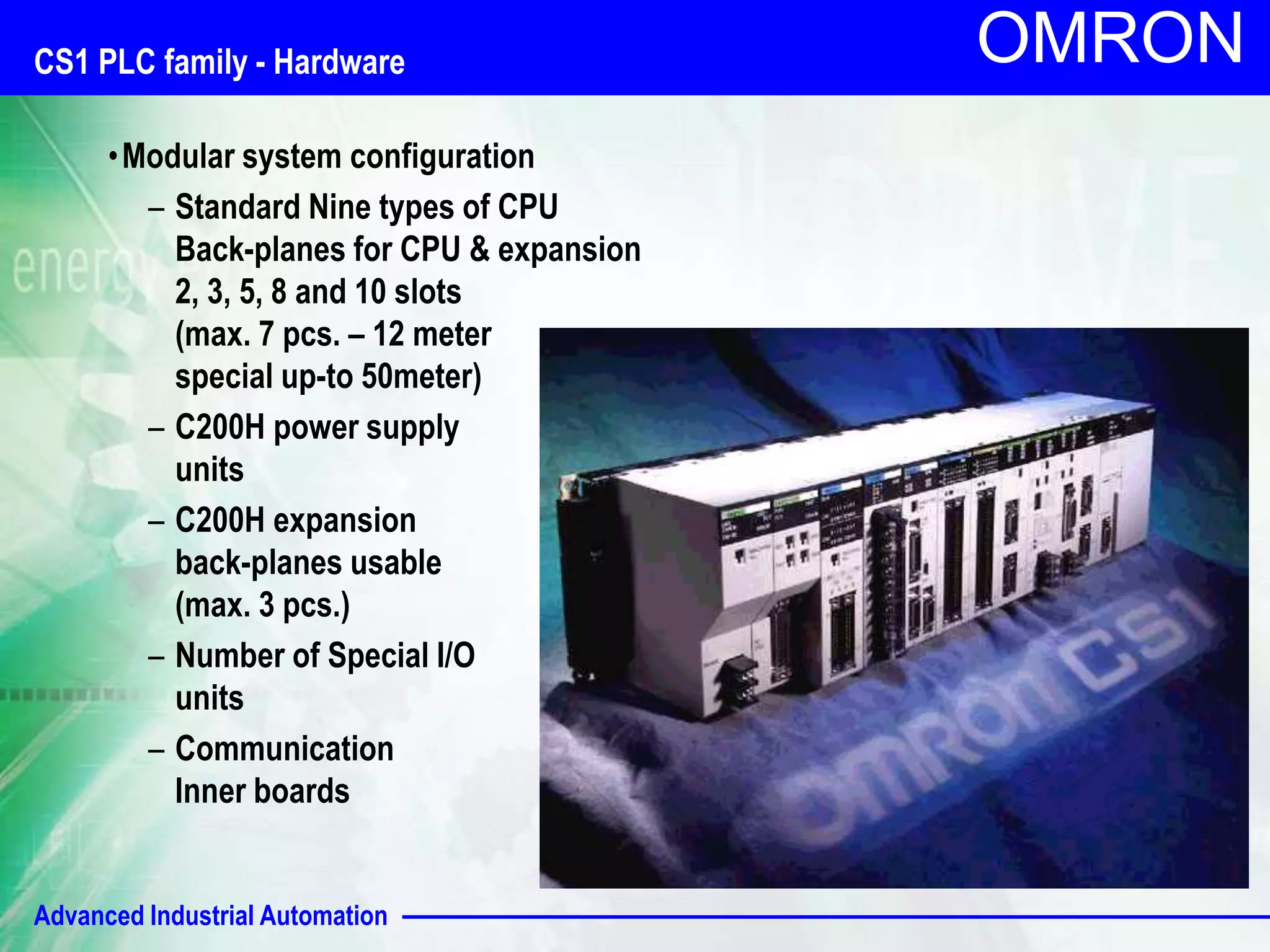 Omron plc training | PPT
