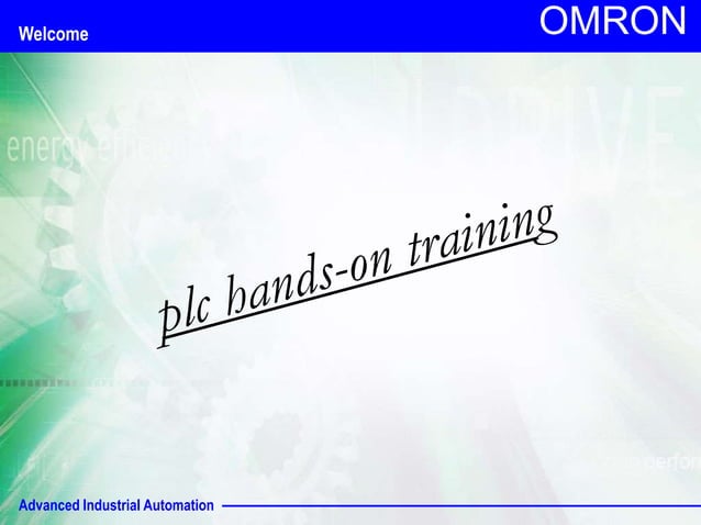 Omron plc training | PPT