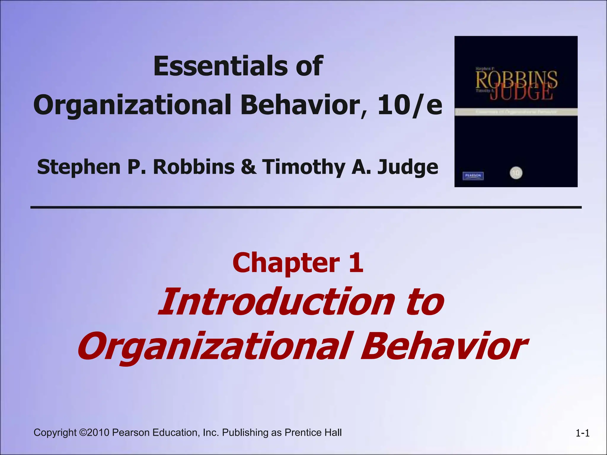 Individual differences iXRobbins_EOB10_Basic_PPT_CH01.ppt
