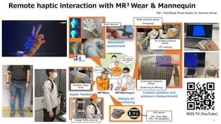 Project progress on XR-AI platform for tele-rehab and health guidance | PDF