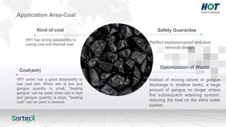 Xrt x ray transmission ore sorter intelligent dry separation-hot mining ...