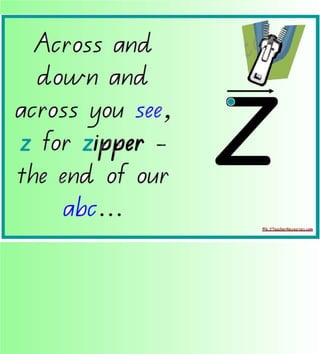Flashcards and posters Z z | PDF