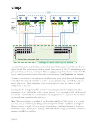 Citrix XenServer Design: Designing XenServer Network Configurations | PDF
