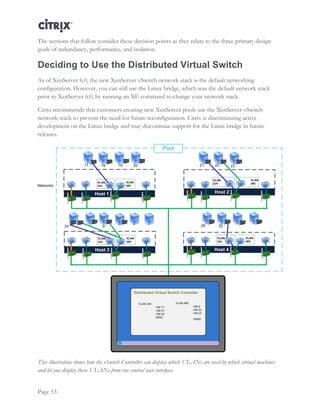 Citrix XenServer Design: Designing XenServer Network Configurations | PDF