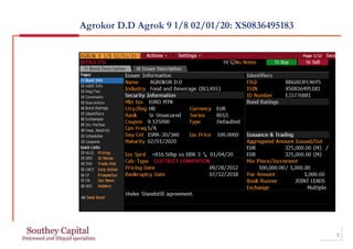 ISIN Xs0836495183 agrokor / fortenova bonds | PPT | Stocks and Bonds ...