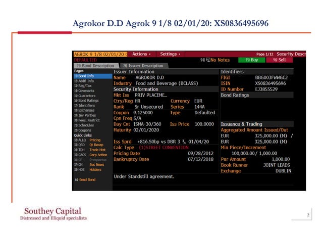 Xs0836495696 agrokor fortenova bonds | PPT