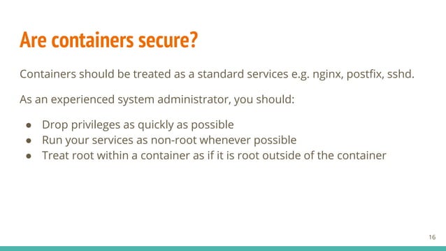 Secure container: Kata container and gVisor | PPT