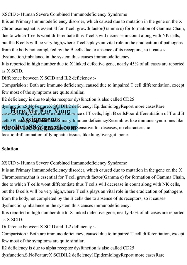 XSCID - Human Severe Combined Immunodeficiency SyndromeIt is an P.pdf