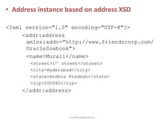 Xsd Basics R&D with ORACLE SOA | PPT