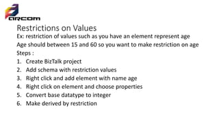 Xsd biztalk schema | PPT | Free Download