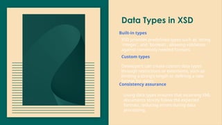 XSD Schema Presentation on basic of the schema | PPTX