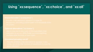 XSD Schema Presentation on basic of the schema 2 | PPTX