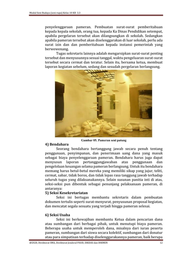 X seni rupa page 8-12 | PDF