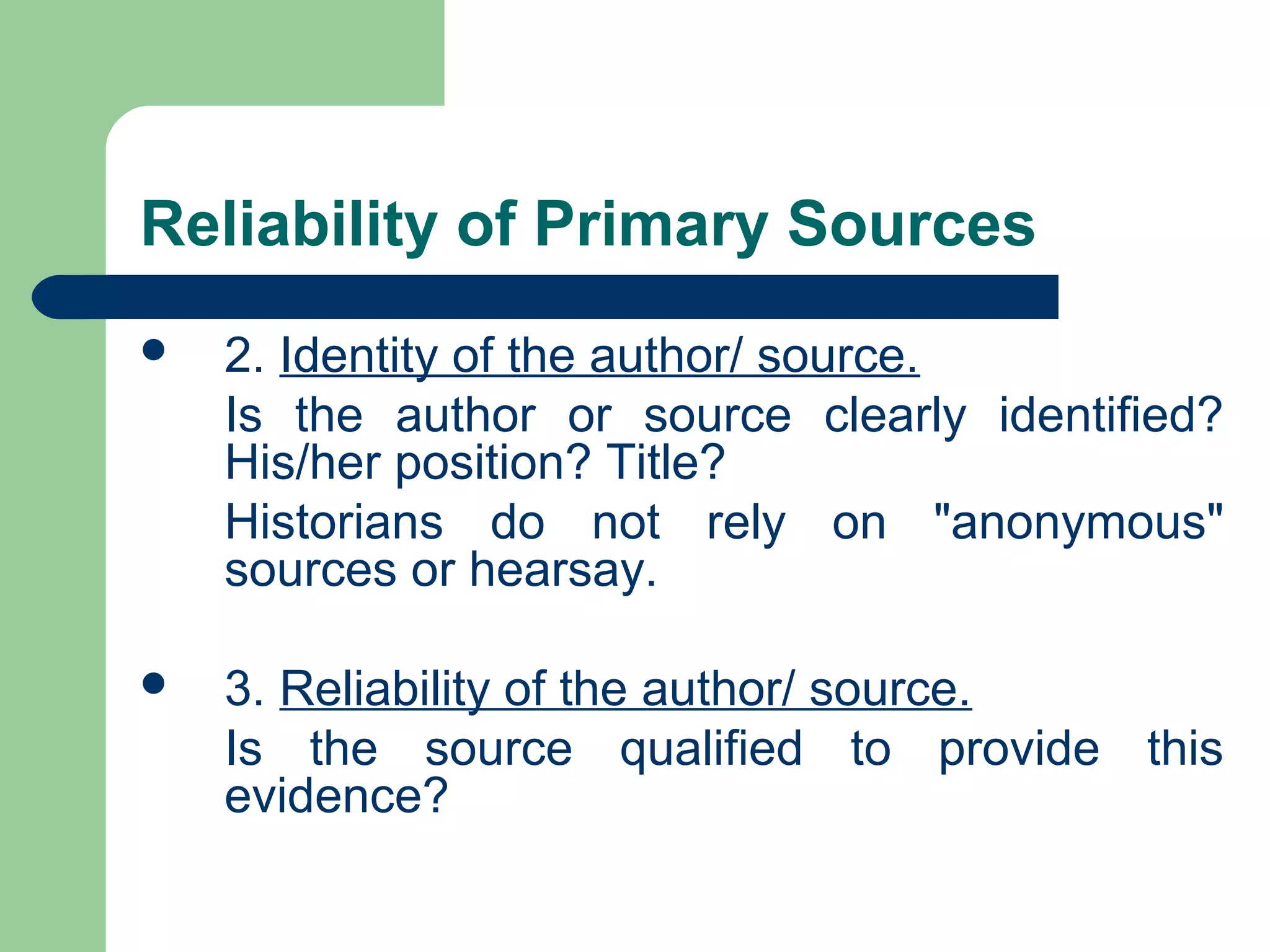 C3 - How Historians Work | PPT