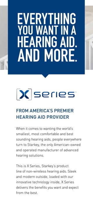 X series consumer brochure | PDF