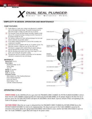 Catálogo Williams _ X series | PDF