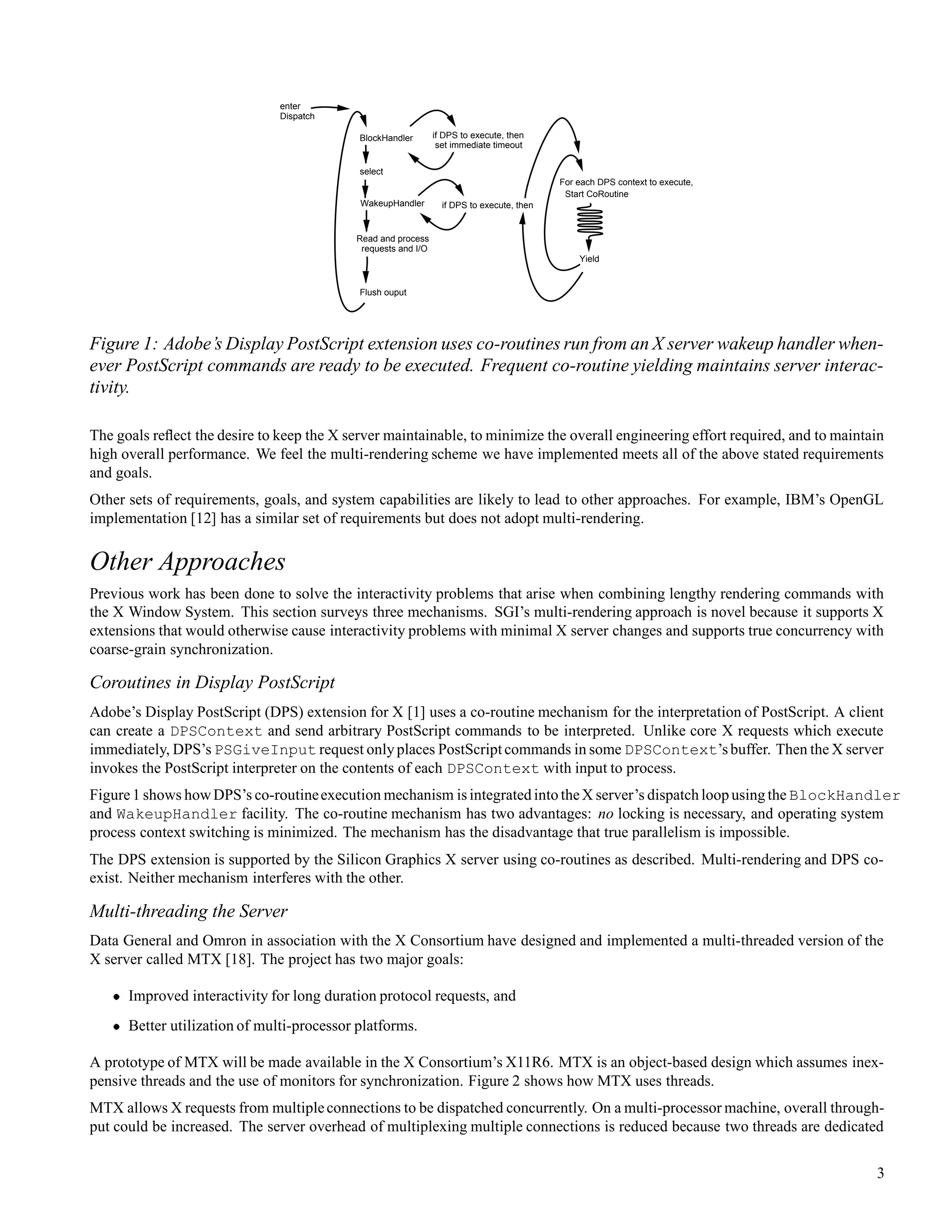 X Server Multi-rendering for OpenGL and PEX | PDF