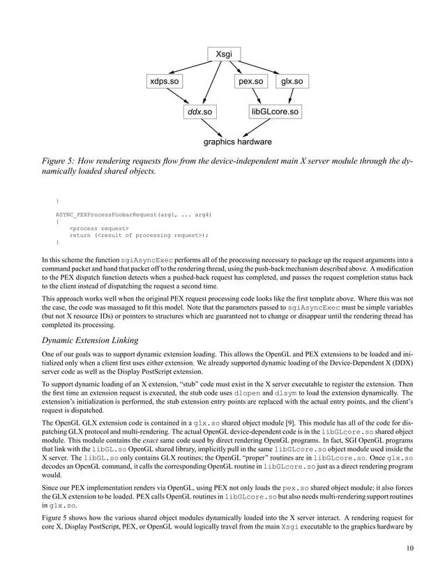 X Server Multi-rendering for OpenGL and PEX | PDF