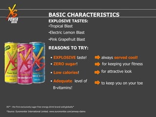 XS ENERGY DRINK (English version) | PPTX