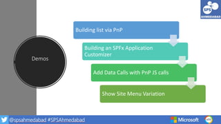 Cross Site Collection Navigation using SPFx, Powershell PnP & PnP-JS | PPT