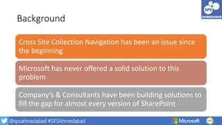 Cross Site Collection Navigation using SPFx, Powershell PnP & PnP-JS | PPT