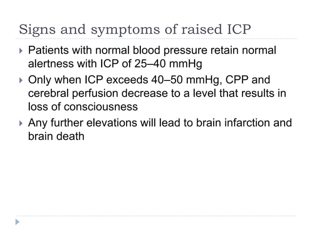 Cerebral blood flow & intracranial pressure | PPT