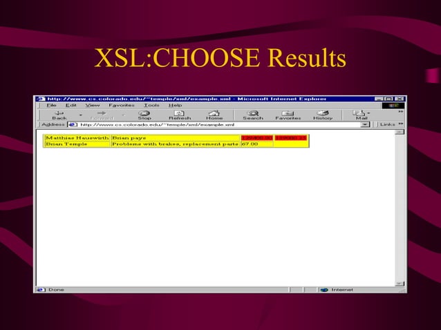 Xsl presentation | PPT