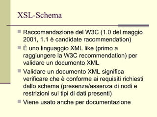 XML Schema (XSD) | ODP