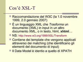 XSLT | PPT