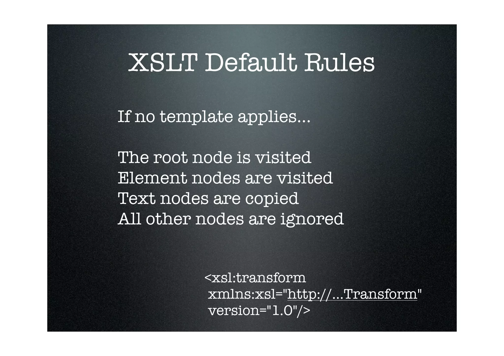 XSLT and XPath - without the pain! | PDF