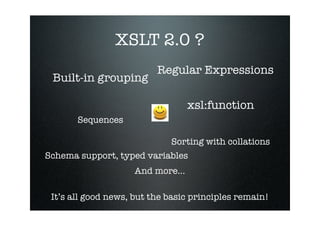 XSLT and XPath - without the pain! | PDF