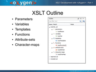XSLT Development with oXygen (Part1) - Editing, Validation and ...