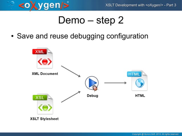 Xslt Development With Oxygen Part 3 Debugging Profiling And Unit Testing Pdf Web