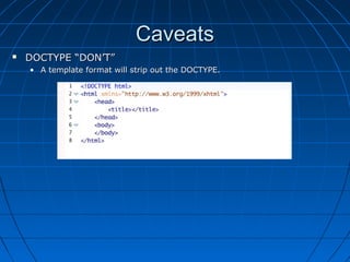 XSLT Formats in Website Templates in Cascade Server CMS by Jay Mercer | PPT