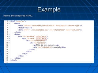 XSLT Formats in Website Templates in Cascade Server CMS by Jay Mercer | PPT