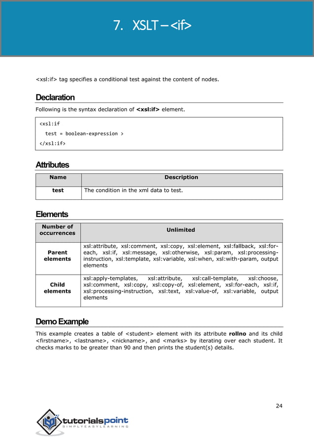 Xslt tutorial | PDF | Free Download