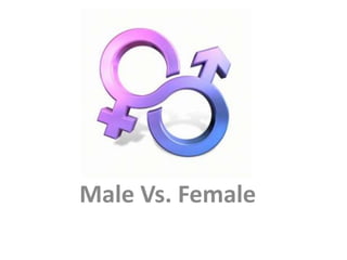 Male Female Body Comparison | PPT