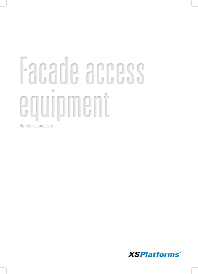 Facade Access Equipment (EN) | PDF